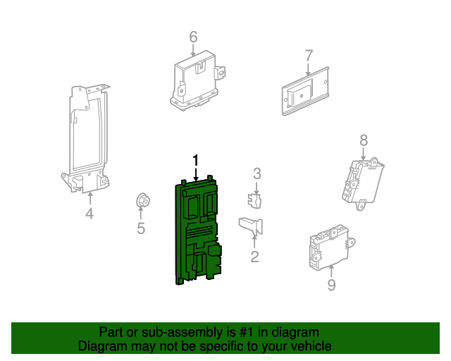 Genuine OEM Fuse Box Part# LR032733 Fits 2010-2011 Land Rover: Up To 35 ...