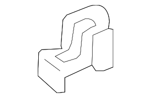 209-626-24-14 - Lower Cross-Member Lower Bracket 2006-2009 Mercedes ...