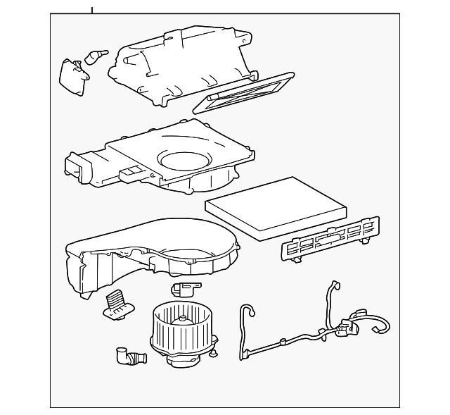97106-2D000 - Blower Assembly - 2001-2006 Hyundai Elantra | World OEM ...