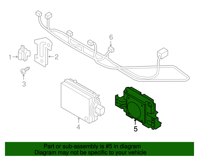 96395-E6000 - Pedestrian Spkr 2016-2019 Hyundai Sonata | AutoNation Parts