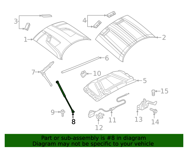 68089039AA - Rod - 2008-2023 Dodge Challenger | Mopar Parts Canada