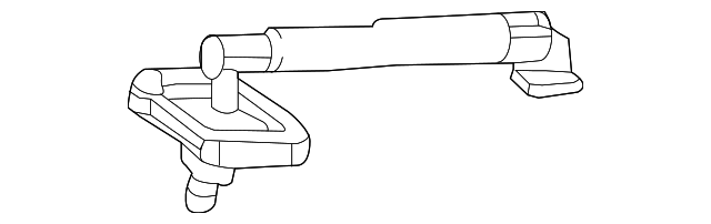 156-860-00-47-64 - Washer Nozzle 2015-2020 Mercedes-Benz | Mercedes ...