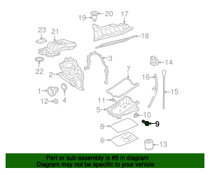 1995-2022 Ford OEM NEW Ford Escape Mustang Focus Explorer Lower Oil Pan ...
