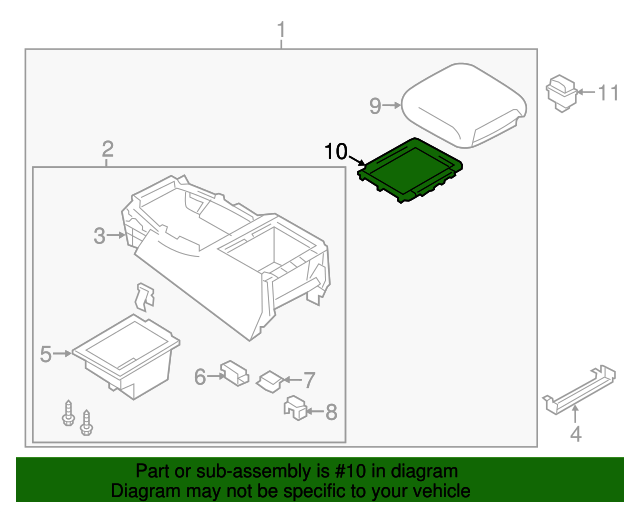 2021 Nissan Armada Rear Panel Assembly 96930-6JL0A | Nissan Parts Store