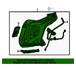 2015-2020 Cadillac Headlamp Assembly - Passenger Side (RH) 84580183 ...