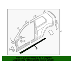 5G3-809-342 - Filler Plate - 2015-2017 Volkswagen | Order Euro Parts