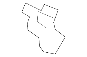 2010-2017 GM Windshield Pillar Reinforced Baffle 22884384 ...