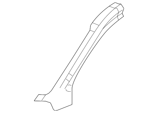 2014-2017 GM Passenger Side Windshield Outer Side Frame 22940800 ...