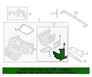 Genuine Porsche 991-501-301-03-GRV |Lower Support | FREE Shipping on ...