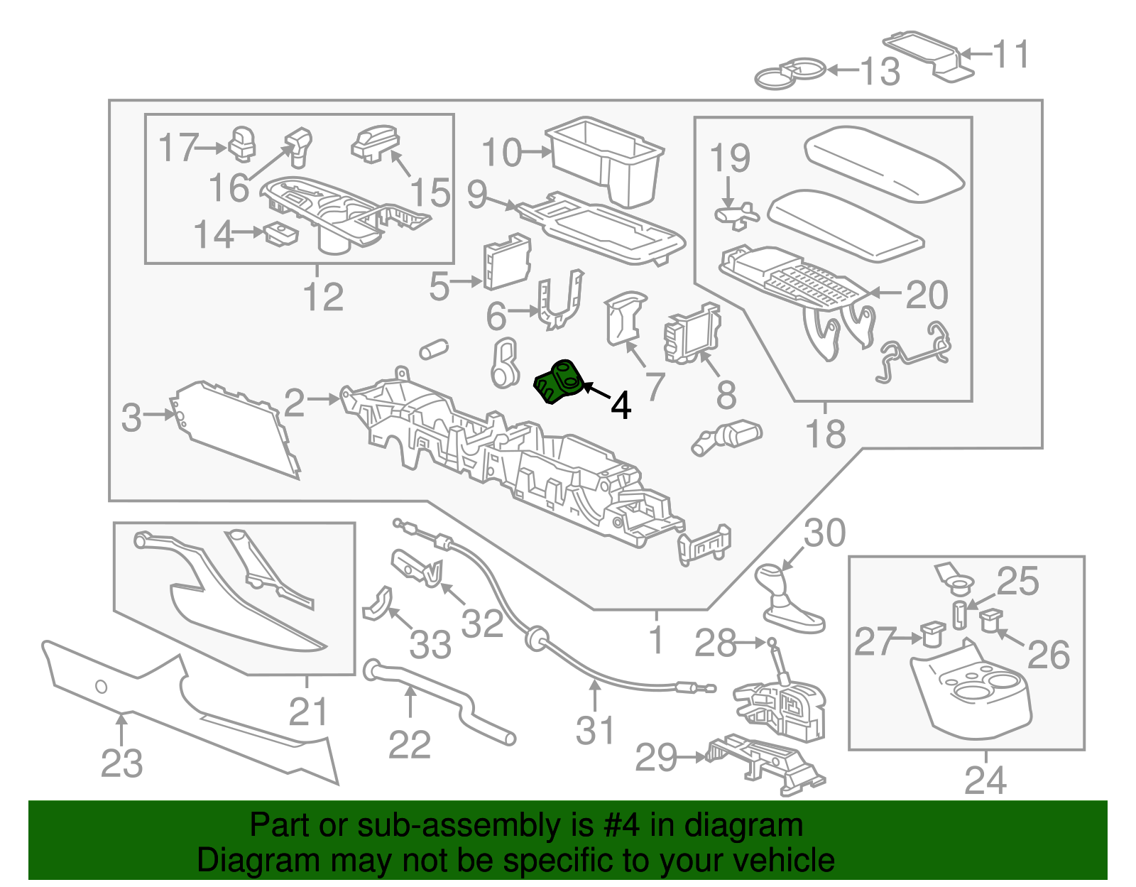 Buy Genuine GM Auto Parts - Receptacle (Part # 84789791) | GM Parts Store