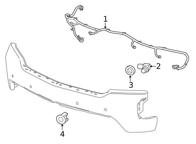 2019-2024 Chevrolet Bracket 84590520 | GM Parts Center