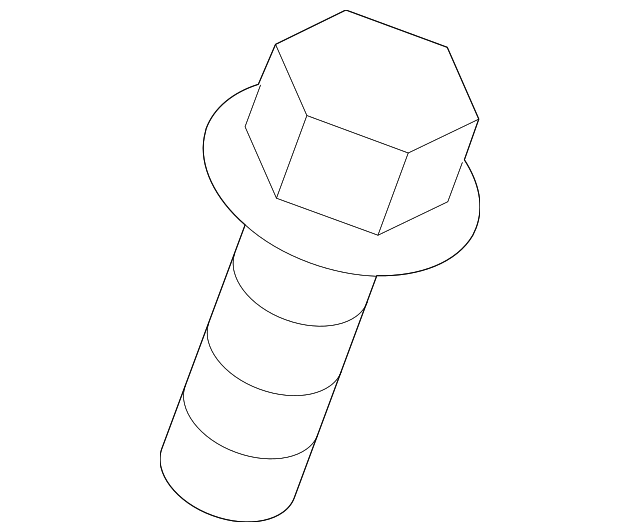 2016-2020 Audi Discharge Hose Mount Bolt N-104-144-02 | Audi OEM Parts