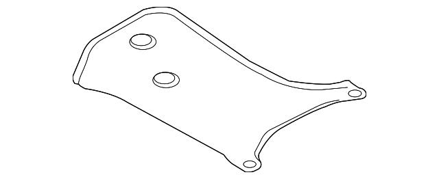8K0-825-219 - Floor Pan Splash Shield 2009-2016 Audi | Audi OEM Parts