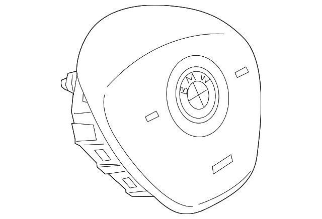 Genuine BMW 32-30-9-496-574 | Airbag Module Driver S Side 323051 | FREE ...