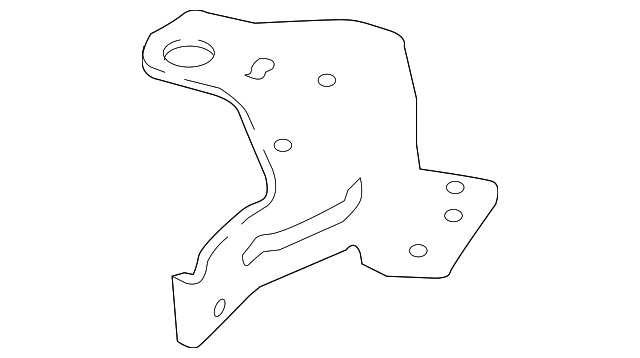 2017-2020 Nissan Pathfinder Air Cleaner Assembly Bracket 16588-6KA0A ...