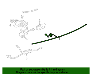 23400986 GM Radio Antenna | GM Parts Store