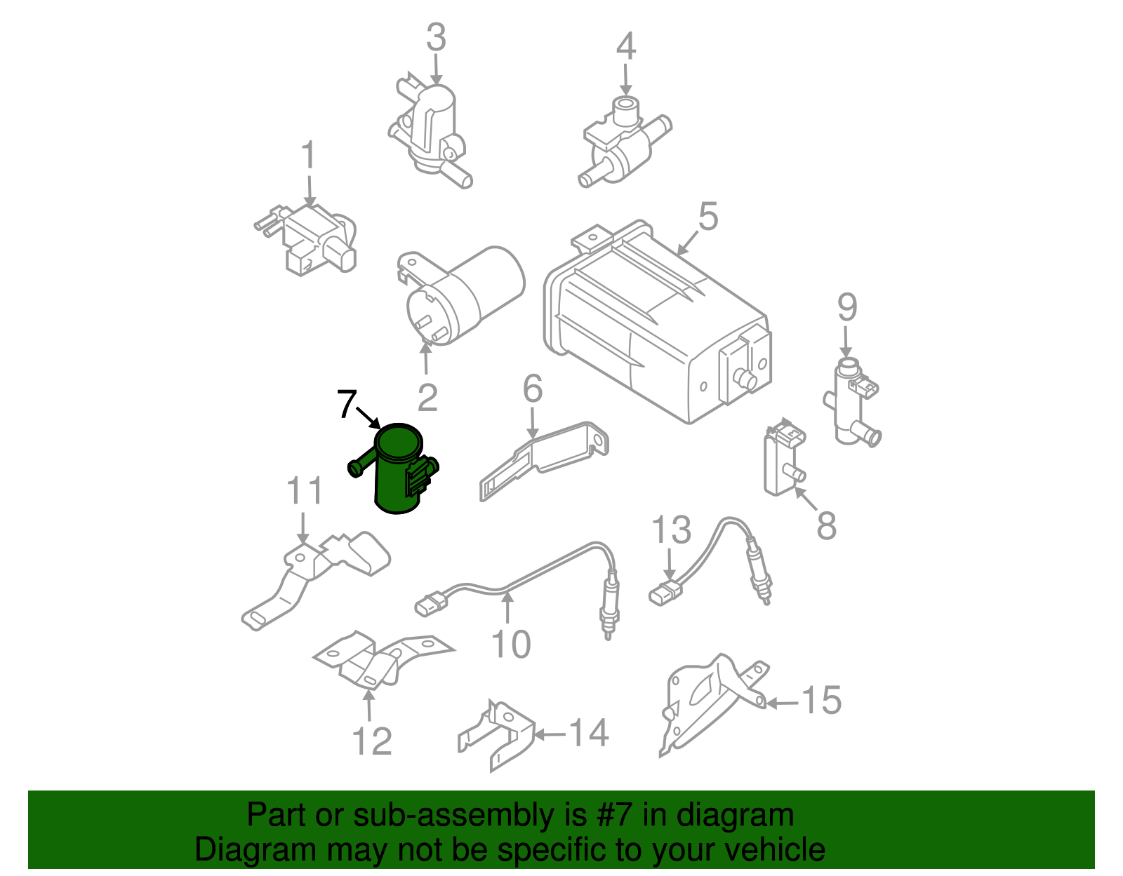 14953-ZJ00A - Filter - 2004-2020 Nissan | Nissan OEM Parts Direct