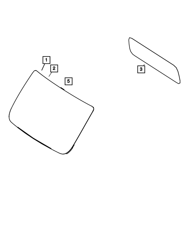2022 Ram Windshield 68517547AA | Mopar eStore