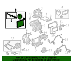 2021-2024 GM Air Conditioning Evaporator Kit 84835413 GM ...