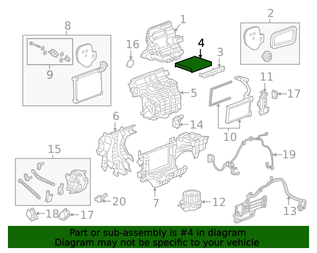 2020-2024 GM Filter 13540923 GM | GMPartsDirect.com