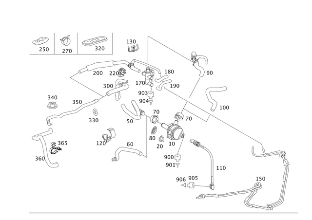221-835-01-64 - Pump 1954-2025 Mercedes-Benz | Mercedes-Benz USA Parts