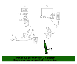 2003-2025 GM OEM NEW 2003-20 GM Chevrolet GMC Savana Front Suspension ...