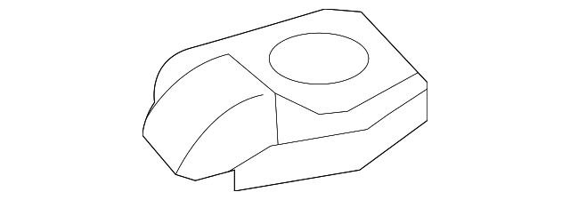 25333-1M000 - Radiator Assembly Upper Bracket 2010-2013 Kia | Kia.Parts ...