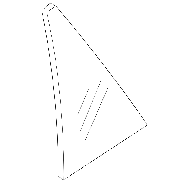 51357129727 - 2007-2013 BMW X5 Fixed Glass (51-35-7-129-727) | BMW of ...