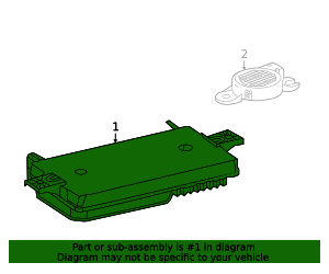 0009008229 - Control Unit, Complete Mercedes-Benz USA Parts