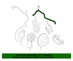 1999-2007 GM Hose 19435352 GM | GMPartsDirect.com