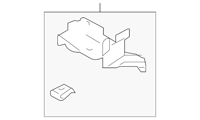 2011-2014 Audi Bumper Impact Bar Bracket 4H0-807-140 | AutoNationParts.com