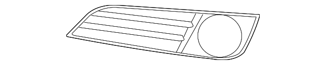 2012-2014 Audi A8 Quattro Lower Grille 4H0-807-679-D-T94 | Genuine Audi ...