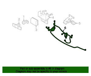 24033-5ZW0A - Harness 2017-2020 Nissan Armada | Nissan Parts ...