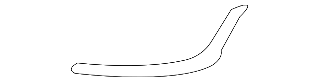 Genuine Side Molding for 2022-2023 Hyundai Kona Electric | Part# 86571 ...