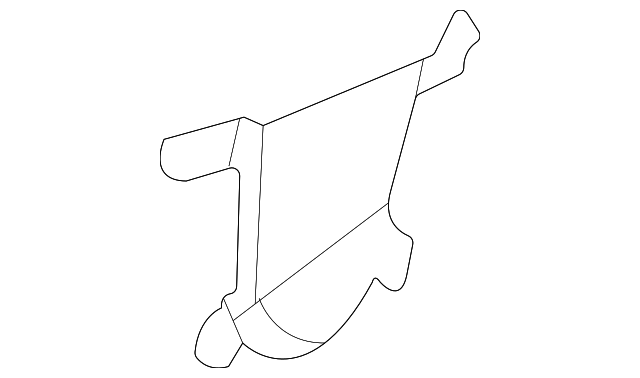 2022 Hyundai Kona Electric Air Duct 86543-K4AA0 | QuirkParts