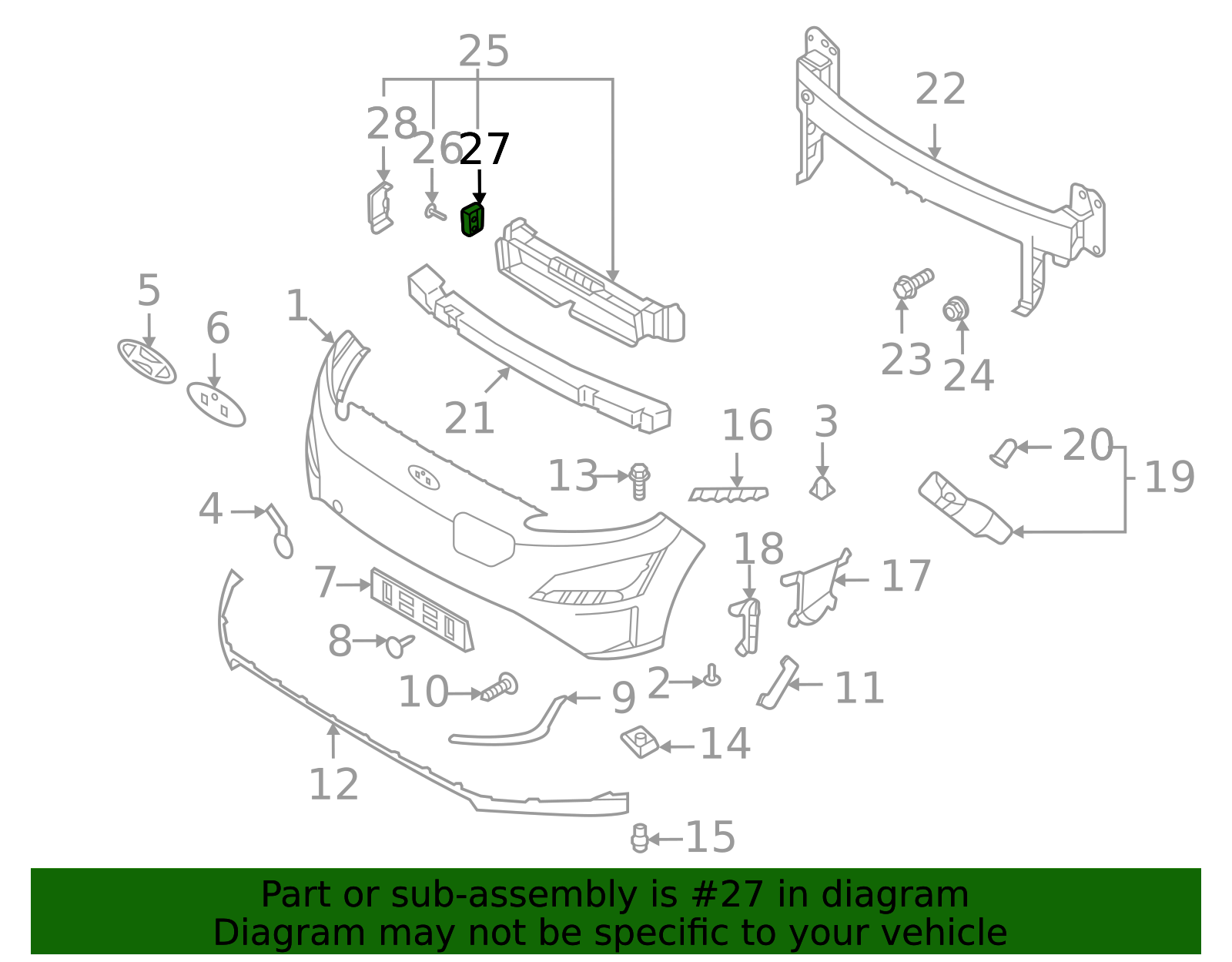 2022-2023 Hyundai Kona Electric Actuator 86969-K4000 | OEM Parts Online