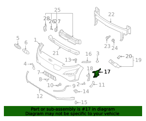 2022-2023 Hyundai Kona Electric Air Duct 86544-K4AA0 | World OEM Parts ...