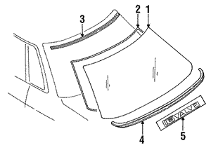 Subaru Weather Stripping At Discount Prices | OEM Parts Online