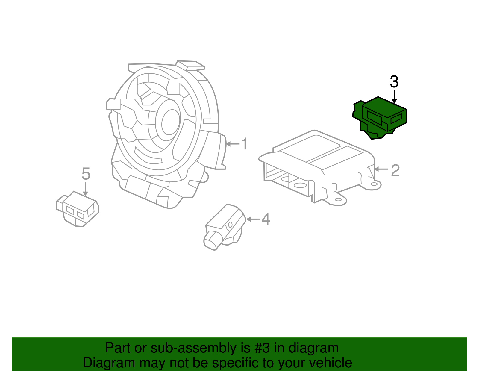 77930-TR0-A11 - Front Sensor 2013-2017 Honda Accord | Honda Parts Online