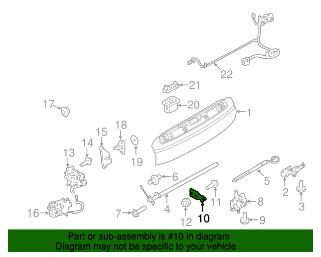 2013-2022 Land Rover Range Rover Repair Kit LR047618 | JaguarParts.com