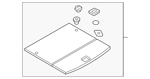 5G9-858-855-H-CA9 - Floor Cover - 2015-2019 Volkswagen | European OEM ...
