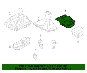 65-82-5-A37-1B2 - Automatic Transmission Shift Mode Switch - 2020-2024 ...
