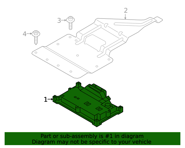 2019-2023 Audi Control Module 4KE-907-107-AC | Audi USA Parts
