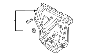 8W7-839-461-A - Window Regulator 2018-2023 Audi | Audi OEM Parts