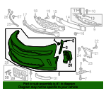 84341840 - Front Upper Bumper Cover 2016-2018 Chevrolet Camaro ...