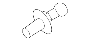 Support Cylinder Ball Stud - 2008-2023 Land Rover (LR138284) | Land ...