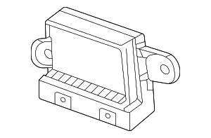 2021-2022 Chevrolet Corvette Video Processing Module 85510260 GM ...