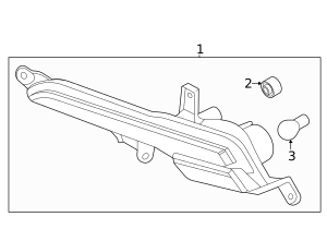 2021-2023 Kia Sorento Fog Lamp Assembly 92405-P2000 | TascaParts.com