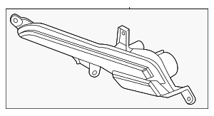 2021-2023 Kia Sorento Fog Lamp Assembly 92405-P2000 | TascaParts.com