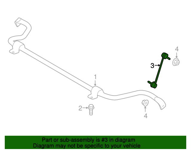 Genuine Stabilizer Link for 2018-2021 Land Rover Range Rover Velar ...